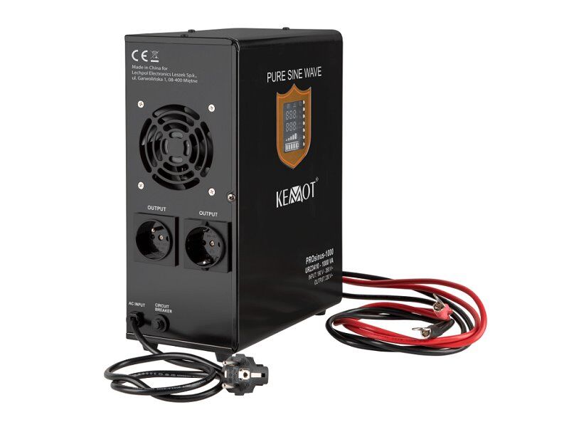Záložný zdroj KEMOT URZ3410 PROsinus-1000 nástenný 12V/230V 1000VA ...
